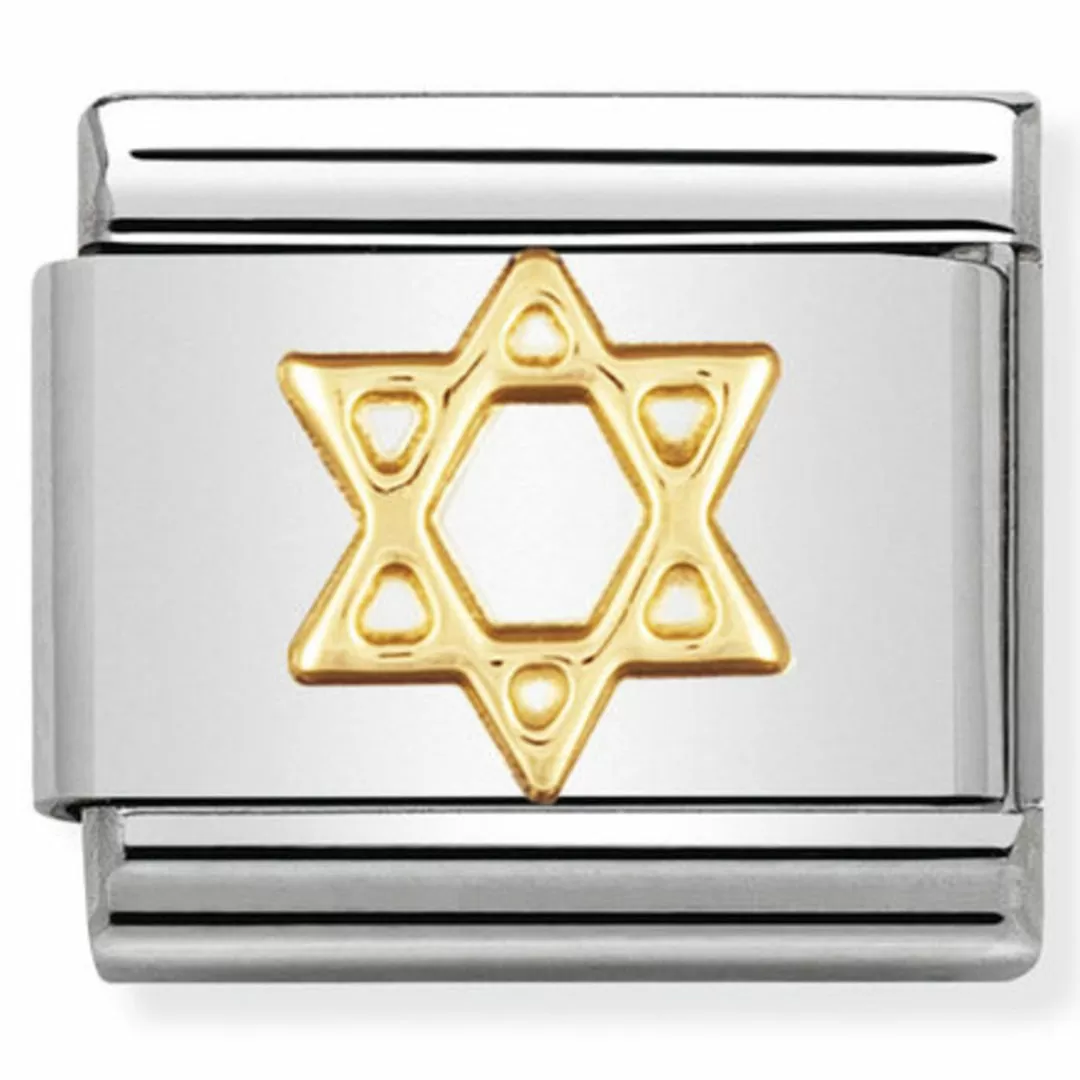 Nomination Gold Star of David - Christopher George Jewellers